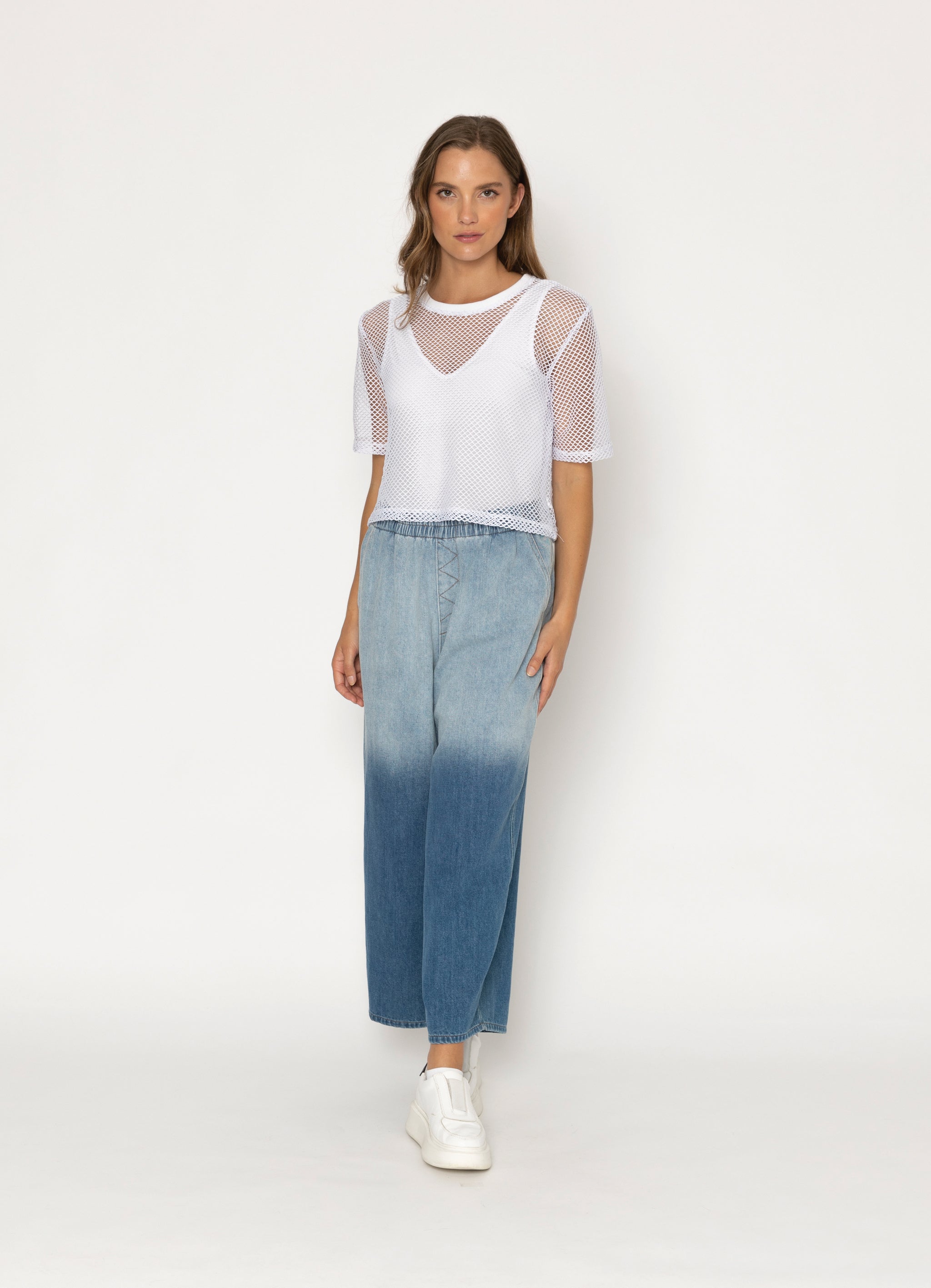 Arrow Mesh Top – Ella + Eli